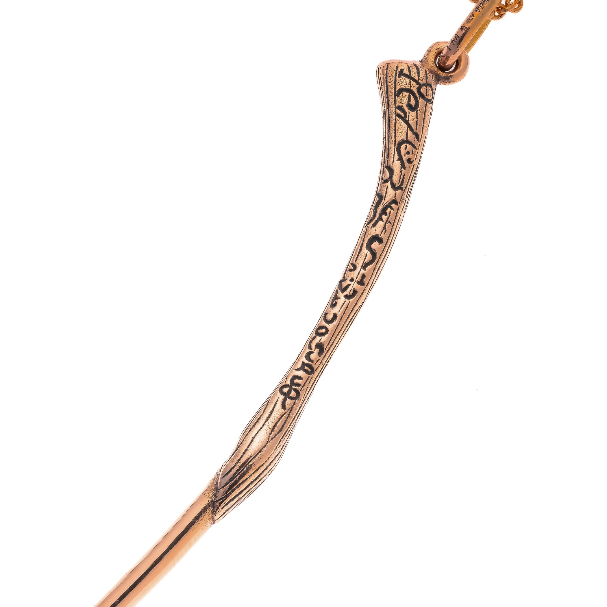 Bellatrix Lestrange's Wand Necklace – Freeman Jewellery Design