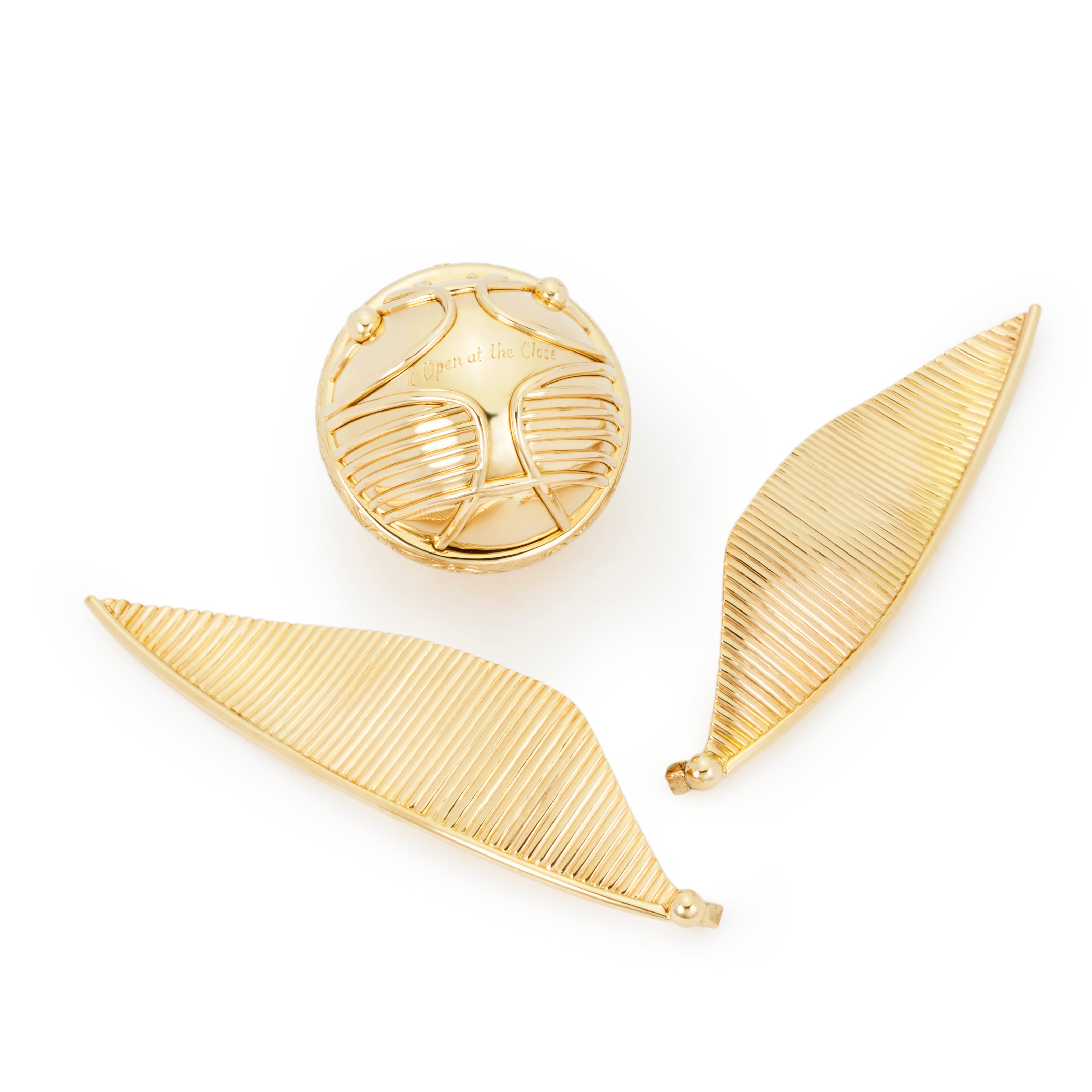 The Golden Snitch Ring Box – Freeman Jewellery Design