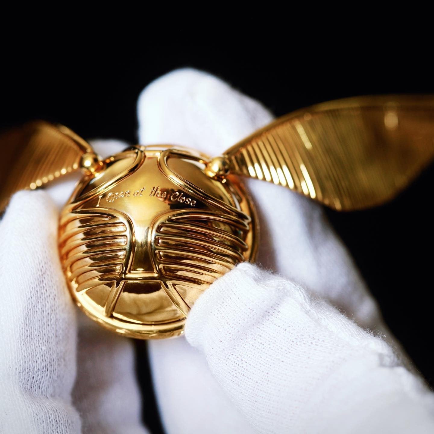 The Golden Snitch Ring Box – Freeman Jewellery Design